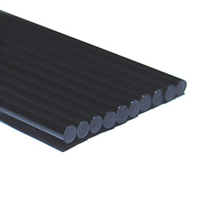 Guitar Side Dot Fret Marker Material – 10 Pack – 1.5 mm – Black - Includes 1.5 mm Drill for Installation