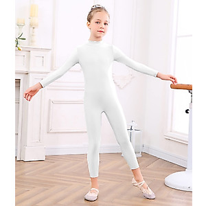 speerise Girls Gymnastics Leotards Long Sleeve Unitards for Toddler Ballet Leotards for Kids Costumes for Girls