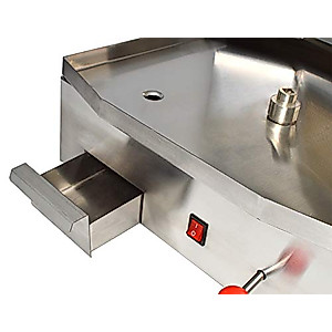 YOOYIST 3 Burners Shawarma Doner Kebab Machine Grill Gyro Automatic Vertical Broiler