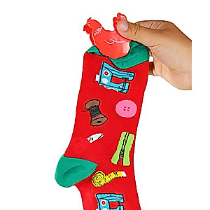 HOME-X Chicken-Shaped Bag Clips for Chips, Food Bags, Kitchen and Laundry, 2.5” L x 2” W, Set of 3