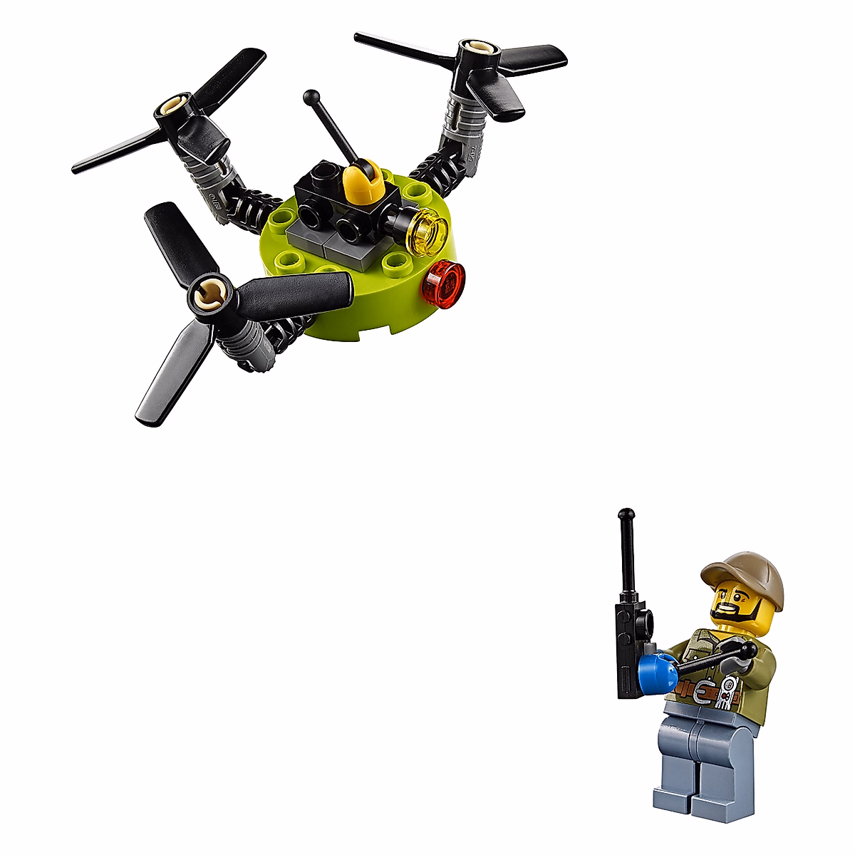 Lego City Volcano Exploration Base 60124 Construction Toy, Building Toy