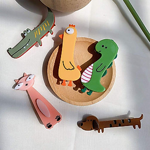 SOLUSTRE 5pcs Cartoon Animal Hair Clip Cartoon Hair Barrettes Kid Animal Hair Clips Girls Hair Barrettes Animal Hair Pins Cartoon Headpiece for Girls Daily Outfit Random Color