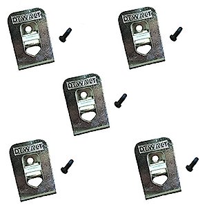 DeWalt N169778 OEM Belt Clip/Hook for 20V Max DCD980 DCD985 DCD980L2 DCD985L2 (5 Pack)
