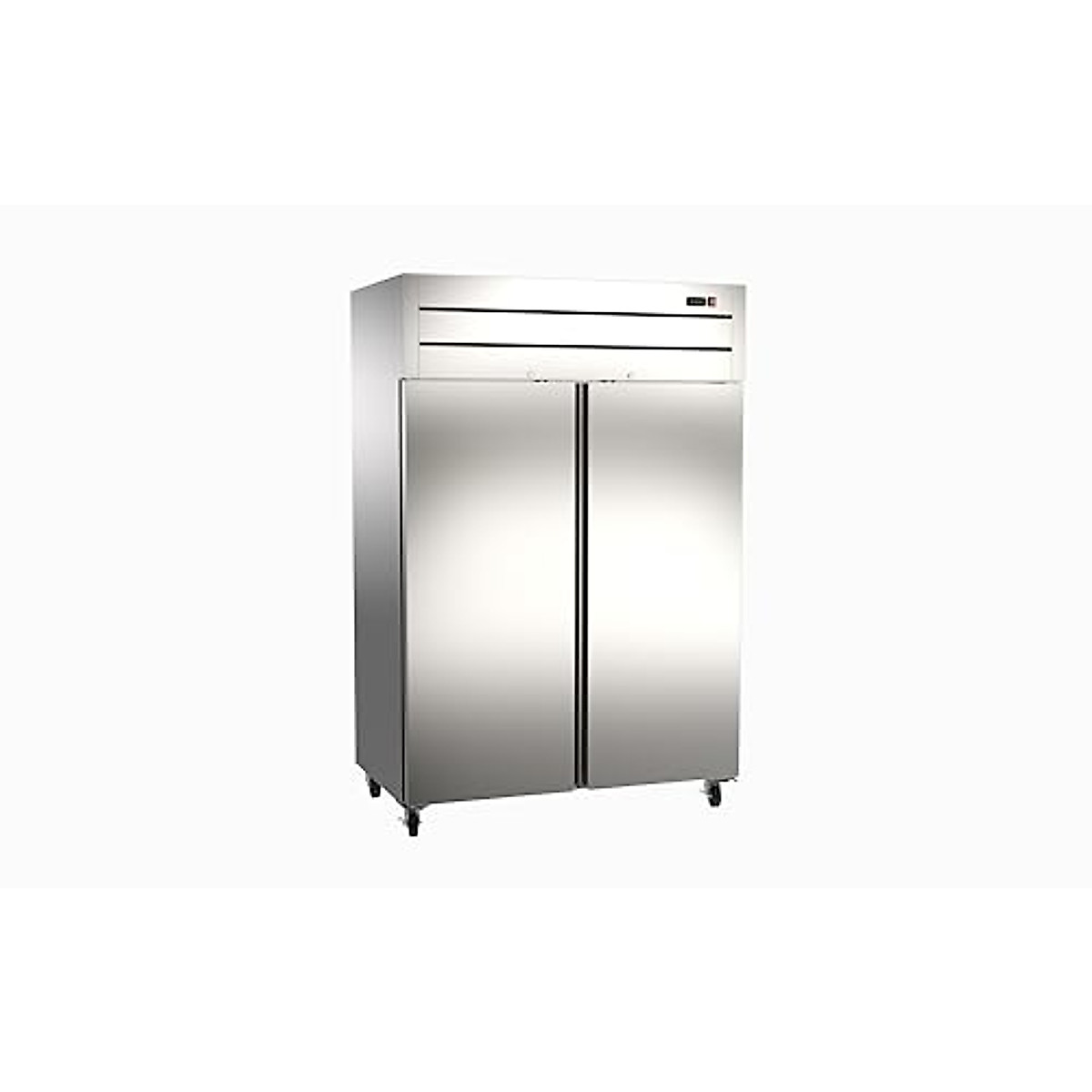 Commercial 2 Solid Door Freezer - Top Mount Compressor - 49 Cu. Ft.