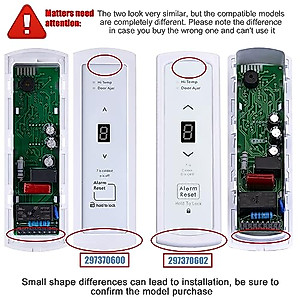 IURILA 297370602 Freezers Electrical Control for Frigidaire/Electrolux Refrigerator Control-Electric 297366102 / AP5306797
