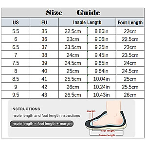 Unybwonn Walking Shoes for Women,Comfortable Casual Sneaker for Women Rose 9.5