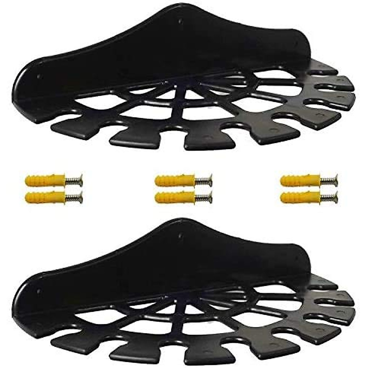 Pmsanzay 2 Pack -Golf Club Organizers Golf Club Display Golf Putter Rack Golf Club Storage Rack Golf Club Holder Golf Club Combo Wall Mount Bracket -Great Way to Organize Your Clubs -Easy to Install