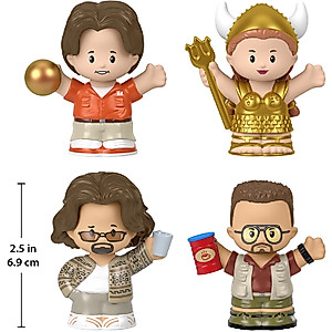 Little People Collector The Big Lebowski Special Edition Set in a Display Gift Box for Adults & Fans, 4 Figures