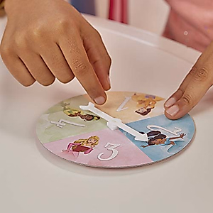 Hasbro Gaming Pretty Pretty Princess: Edition Board Game Featuring Disney Princesses, Jewelry Dress-Up Game for Kids Ages 5 and Up, for 2-4 Players