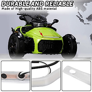 SAUTVS LED Signature White Light Kit for Spyder F3, LED Daytime Running Light DRL for Can-Am Spyder F3 All Models (1PCS, Replace #219400599)
