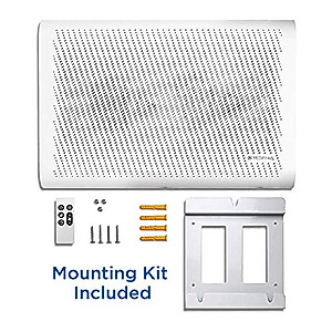 Medify Air MA-35 Air Purifier with H13 True HEPA Filter | 500 sq ft Coverage | for Allergens, Wildfire Smoke, Dust, Odors, Pollen, Pet Dander | Quiet 99.7% Removal to 0.1 Microns | Silver, 1-Pack