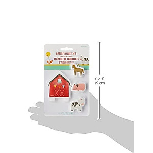 Barnyard Birthday Birthday Candle Set | Multicolor | 4 Pcs