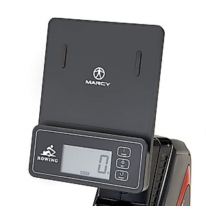 Marcy Foldable Magnetic Resistance Rowing Machine NS-6002RE – Adjustable Resistance and Transport Wheels