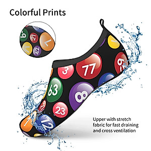 Bingo Game Adult Barefoot Quick-Drying Non-Slip Water Sports Wading Shoes Aqua Yoga Beach Socks