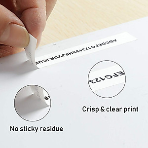 Bigger Compatible Label Tapes Replacement for DYMO D1 Label Tapes Color Combo Set (45010 45013 45016 45017 45018 45019) Compatible with DYMO LabelManager 160 280 420P 220P 360D 450 210D, 6-Pack