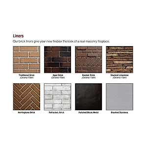 Empire Comfort Systems Deluxe 36" Vent-Free Firebox with Louver Refractory Liner