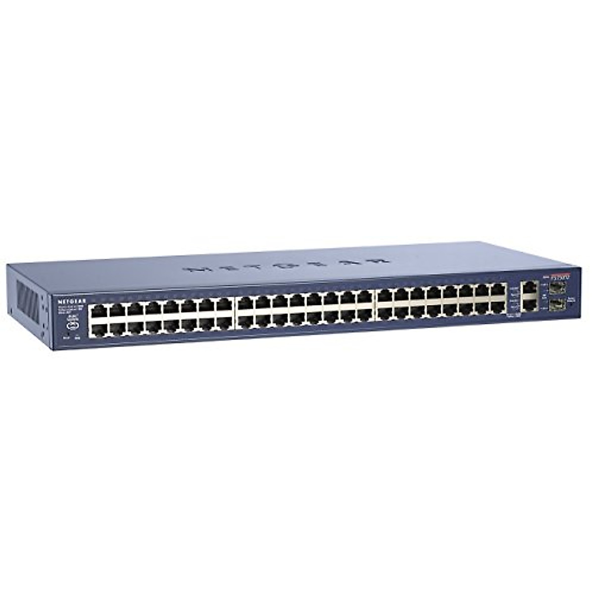 ProSafe 48-Port 10/100 Smart Switch with 2 Gigabit Ports
