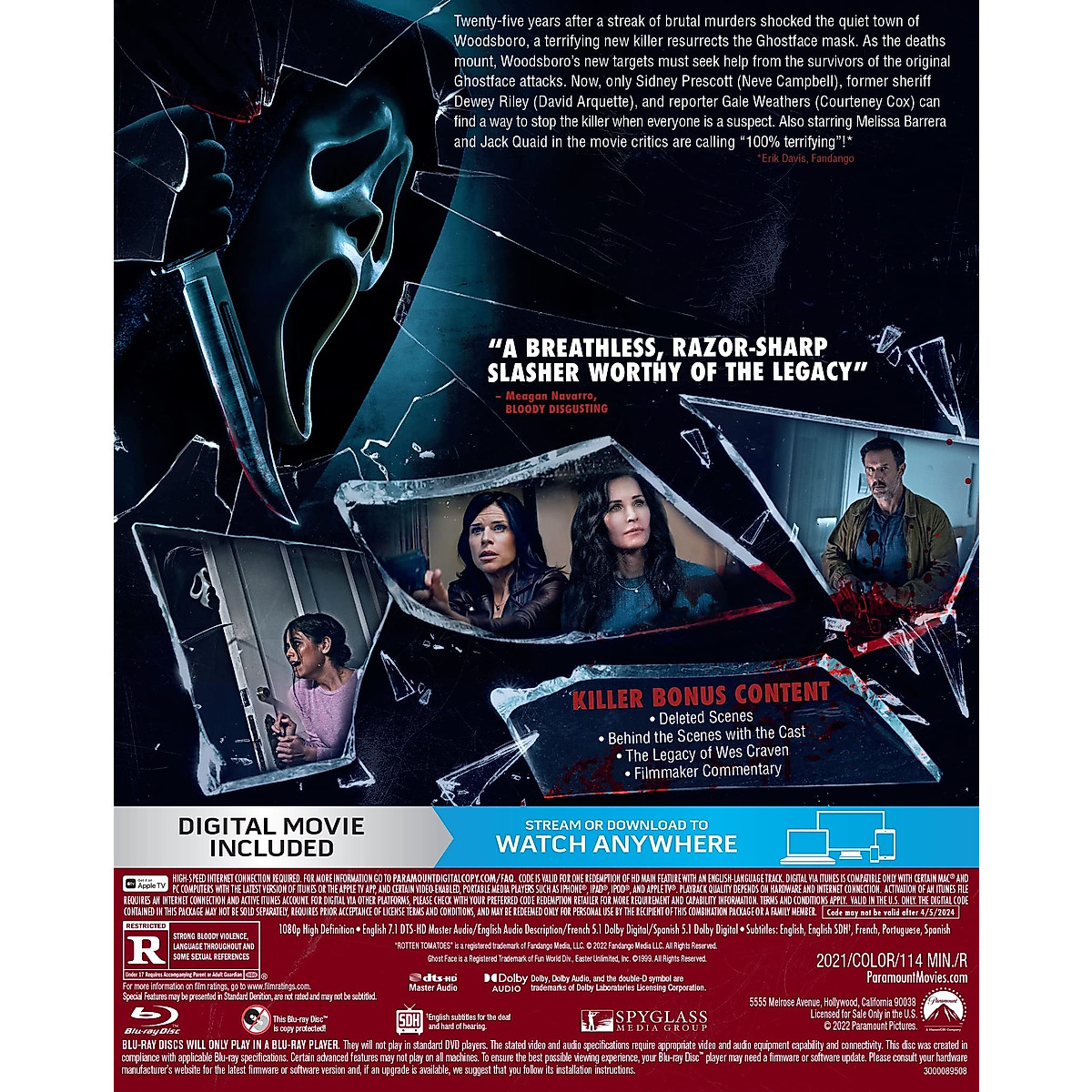 Scream (2022) [Blu-ray]