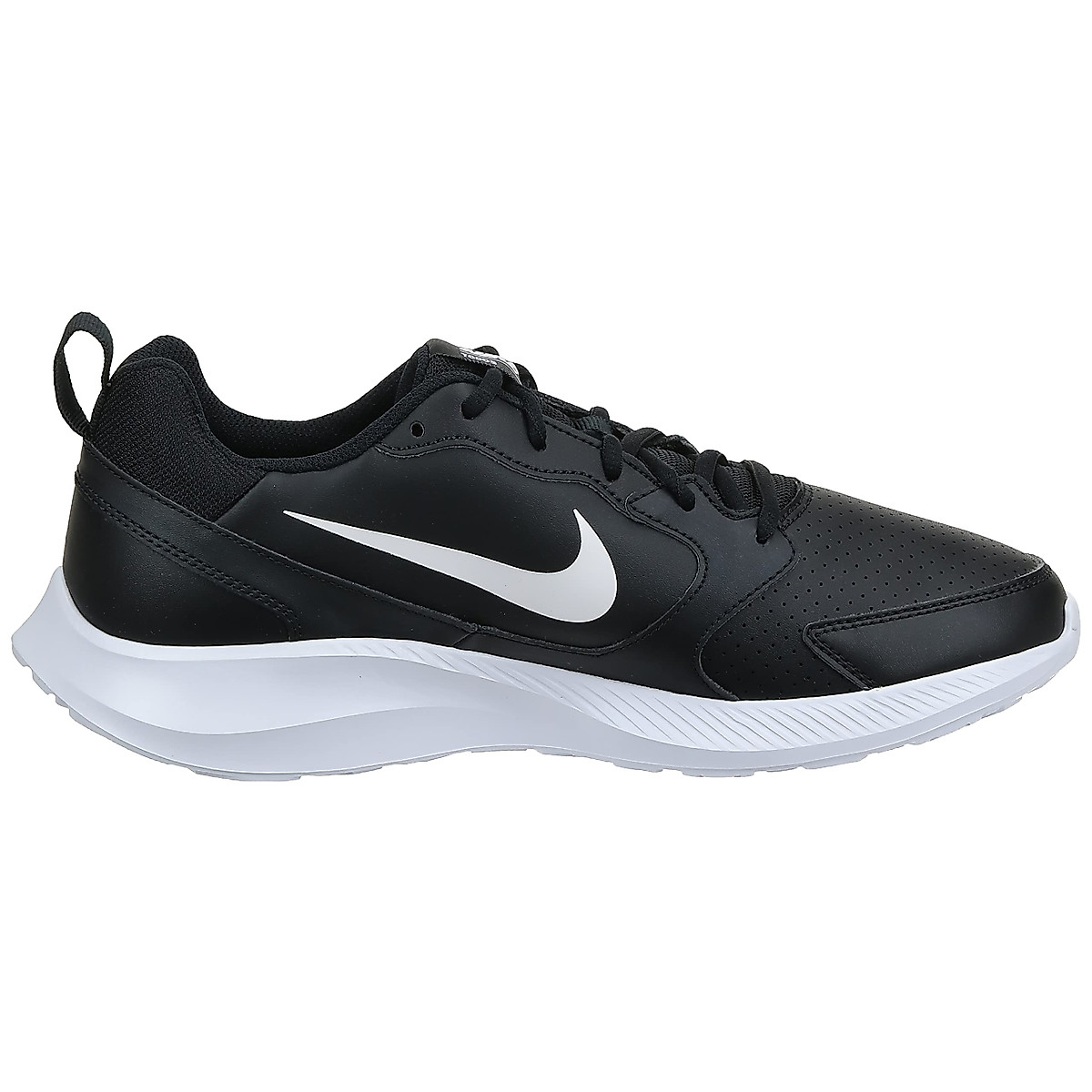 Nike Men's Todos Running Shoe, Black/White, 10.5 Regular US