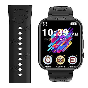 clleylise Kids Smart Watch Boys Girls,Smart Watch for Kids with 24 Games Alarm Clock Pedometer Music,Hd Camera Multifunction Touch Screen,Educational Gifts for Kids 3-14 Years Old