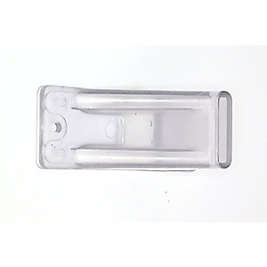 JSP Manufacturing Clear Plastic Mini Roof Snow and Ice Guard - Multi-Quantity Pack | Prevent Sliding Snow Stop Buildup (25)