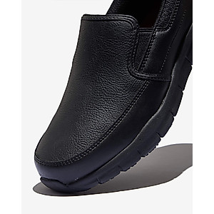 Skechers Men's Nampa-groton Food Service Shoe, Black, 13 Wide