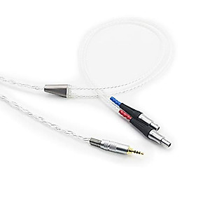 NewFantasia HiFi Cable 2.5mm Trrs Balanced Male Compatible with Sennheiser HD800, HD800S, HD820 Headphones Compatible with Astell&Kern AK240 AK380 2m/6.6ft