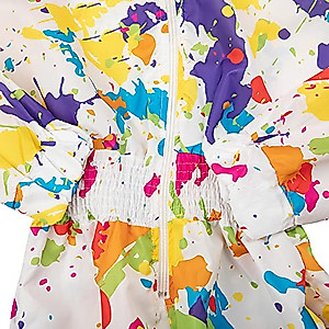 EOSIEDUR Women's One Piece Tracksuit Outfits Windbreaker Jacket Camouflage Crop Top Pants Jumpsuit Set Bandhnu XL