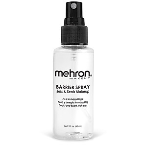 Mehron Barrier Spray Carded Makeup Accessory, 1 Ounce