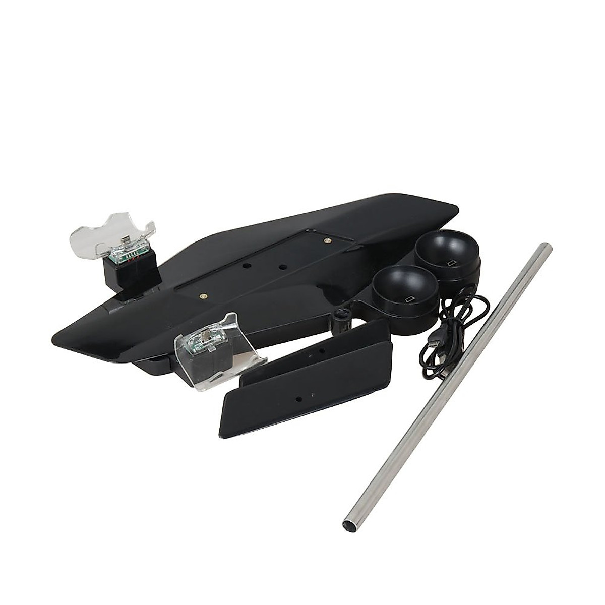 Bracket Fits Sony PlayStation VR Stand VR & PS4 PRO/Slim 5 in 1 Charging Station Muti-Functional Base Stand by Hermitshell