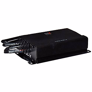 MB Quart NA2-320.4 Compact Four Channel, 320 watt Powersports Amplifier, Black