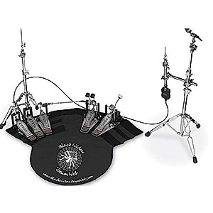 Black Widow Drum Web Anchoring Drum Mat, The Ultimate Drum Mat