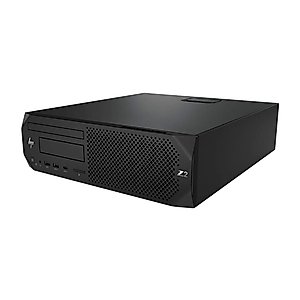 HP Z2 Small Form Factor G4 Workstation - 8th Gen Intel Core i7-8700 3.2GHz, 16GB RAM, 256GB SSD, DVD-RW, GFX Intel Integrated Coffeelake, GigE, 1x USB-C, Win 10 Pro 64-bit