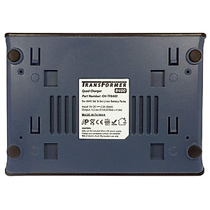 Artisan Power 4-Bay Battery Charger Transformer for Polycom/SpectraLink 8440 & 8400 Series | USB Type C Power Supply | Compatible Battery Models 1520-37214-001, RS657, 1520-37215-001 and RS658