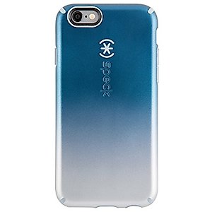 Speck Products CandyShell Inked Luxury Edition Case for iPhone 6 Plus/6S Plus - Retail Packaging-Silver Ombre/Nickle Grey