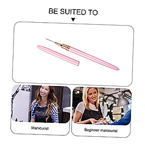 minkissy Nail Art Drawing Pen Brochas Para Uñas Acrilicas Nail Kit Gel Nails Gel Nail Art Polish Pens Professional Nail Art Pens Nail Liner Brush Nail Painting Tools Brush for Acrylic Nails