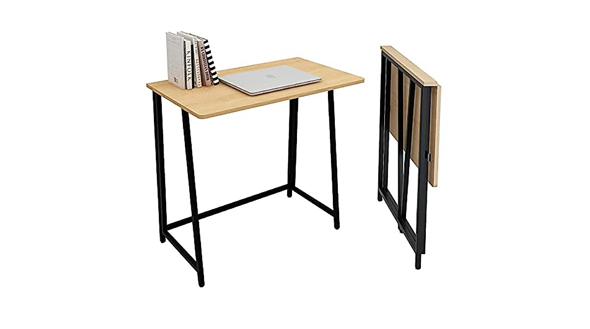 Siunzs Folding Desk - Space-Saving & Portable Design