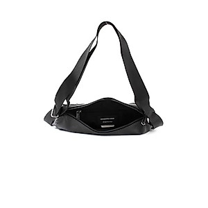 Mandarina Duck Women's Mellow Leather Tracolla/Nero, Nero5, Taglia Unica