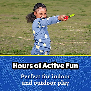 Stomp Rocket The Original Squeeze Rocket, 10 Rockets - Soft Foam Rocket Launcher STEM Gift for Boys & Girls - Ages 4 & Up - Fun Backyard & Outdoor Kids Toys Gifts for Boys & Girls