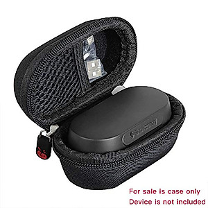 Hermitshell Hard Travel Case for Skullcandy Sesh True Wireless in-Ear Earbud (Black)