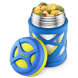 Zulu Kids Water Bottle and Canister Set - Blue