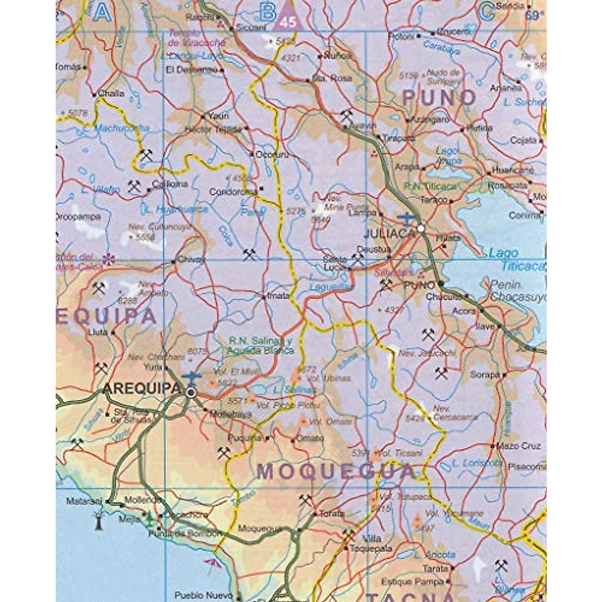 South America 1:3,000,000 Travel Atlas