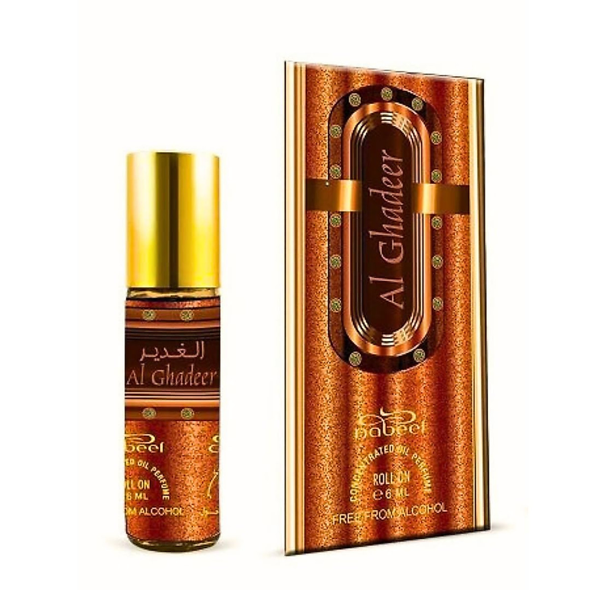 Al Ghadeer - 6ml Rollon Perfume Oil by Nabeel - 3 Pack