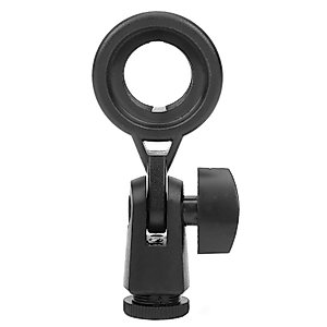 Microphone Holder, Portable Anti Vibration Mic Stand Adapter Microphone Shock Mount for 22mm/0.9in Microphones for Recording Studio