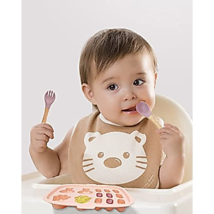 2 Pack Silicone Baby Food Storage Tray with Lid, Perfect Baby Food Containers for Homemade Baby Food, Vegetable & Fruit Purees, and Breast Milk, Food Grade Silicone