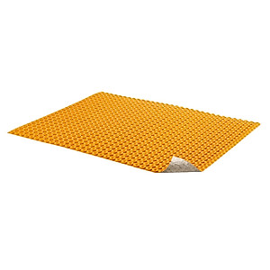 Schluter Systems Ditra Duo Radiant Floor Heating Kit: WiFi Programmable Thermostat, Ditra Heat Cable 120V 113 Sq Ft, Ditra Duo Heating Uncoupling Membrane 141.6 Sq Ft (4X Duo Heat Mat, 1x Heat Roll)