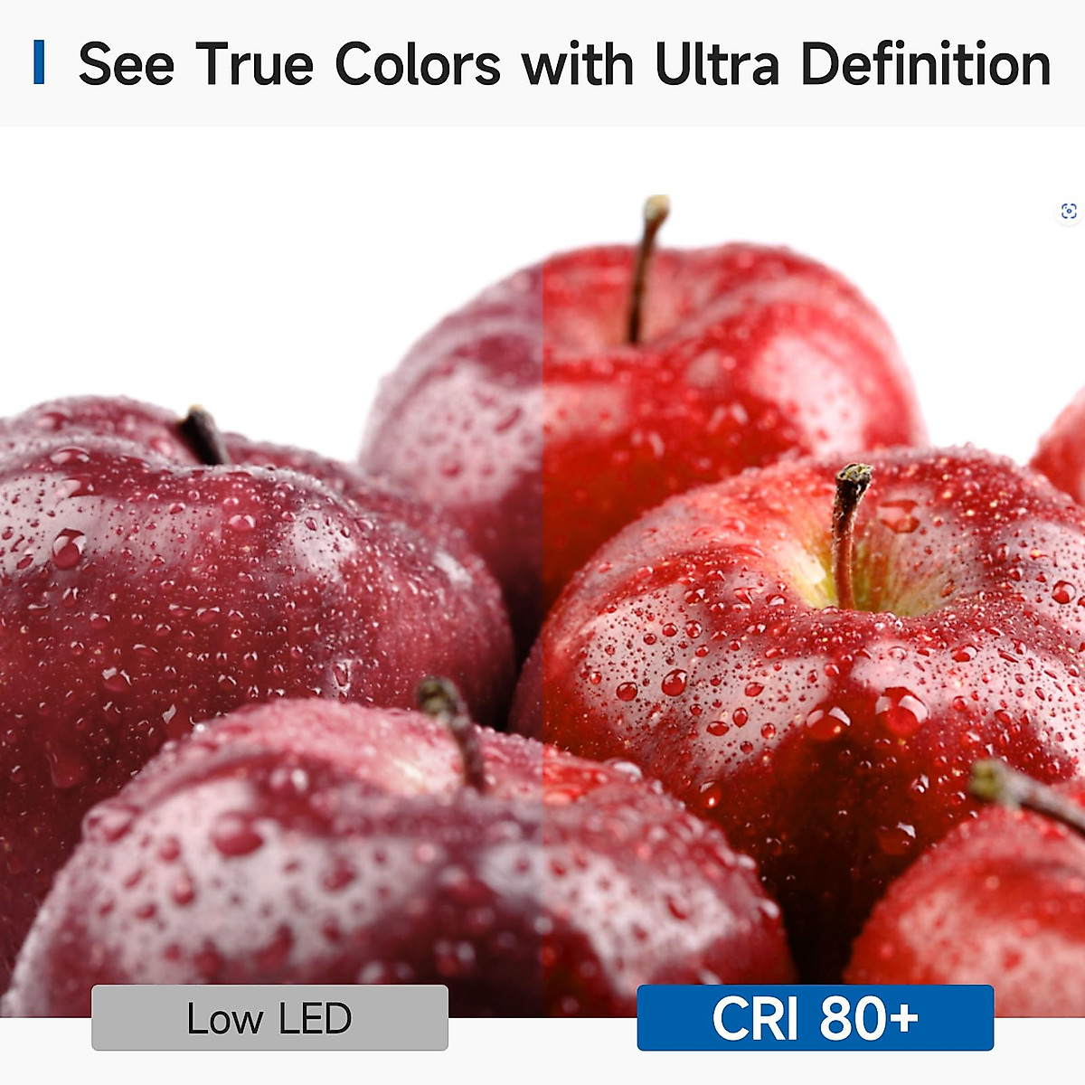 SHINESTAR Refrigerator Light Bulb, 40 Watt Appliance Bulbs for Fridge, 5000K Daylight, Waterproof A15 LED Bulb, Non-dimmable, 2-Pack