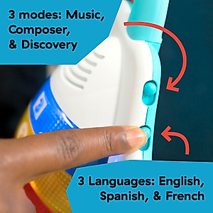 Baby Einstein Ocean Explorers Pop & Explore Stingray Popper Toy, Ages 6 Months and up