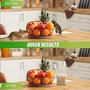 8 Pack Mouse Repellent Natural Peppermint Oils Rodent Repellent Pouches, Mice Repellent