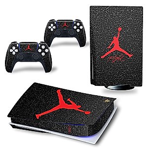 InnaGeek - Protective Skin Sticker Vinyl For PS5 Disk Edition Basketball